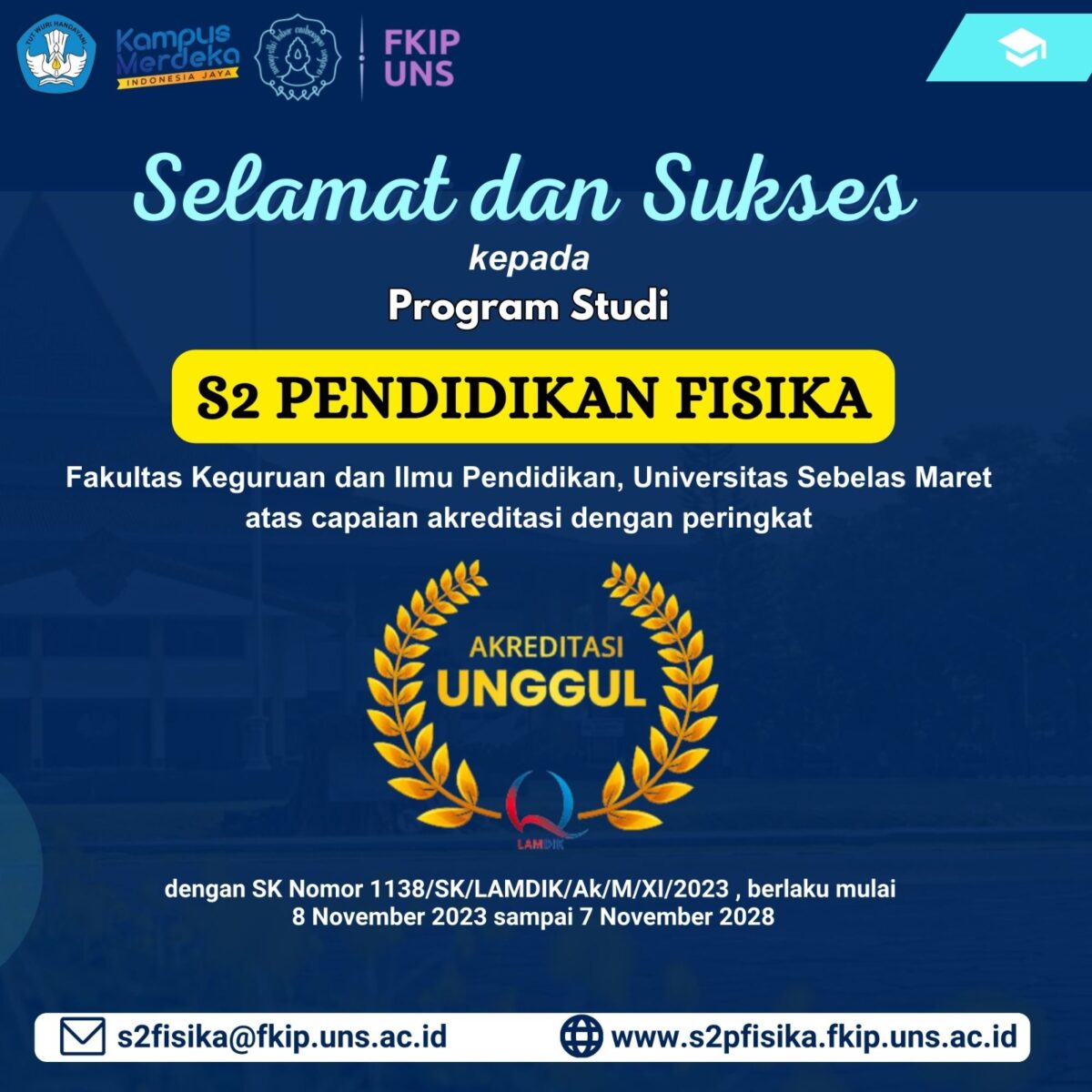 Pedoman Penulisan Tesis Magister FKIP UNS – S2 Pendidikan Fisika